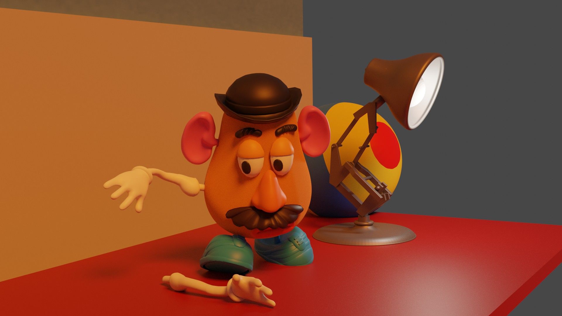 Another Render this time I added a noise texture, though I still wanna play around with is ...