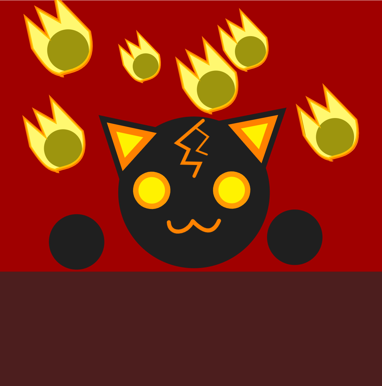 Another resident of Caturn, his name is Magmakitty | Scrolller
