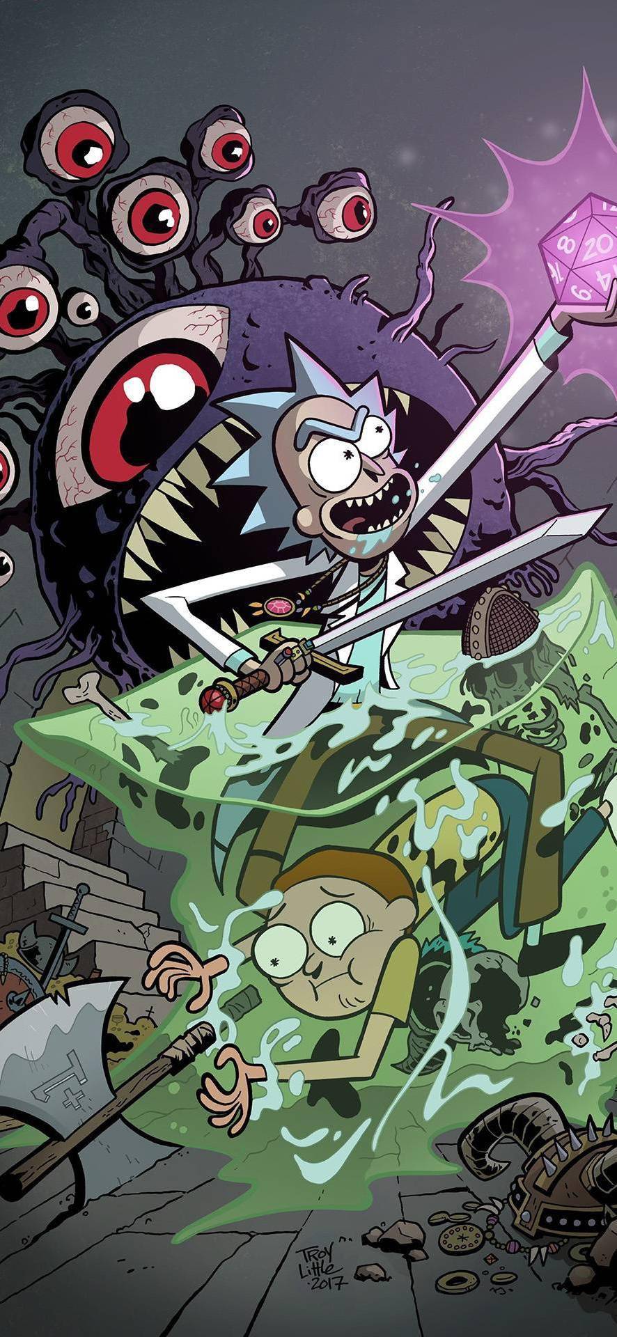 Another Rick And Morty Walpaper Scrolller