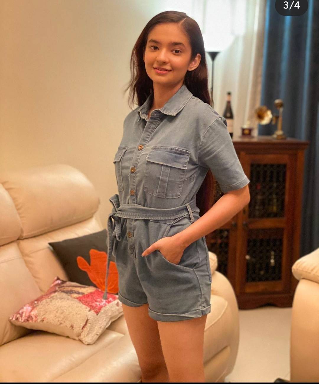 Anushka Sen, I can't stop imaging her top buttons ripping and just pleasuring her | Scrolller