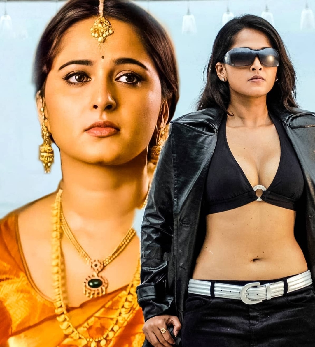 Anushka sherry hot in traditional and modern outfit | Scrolller