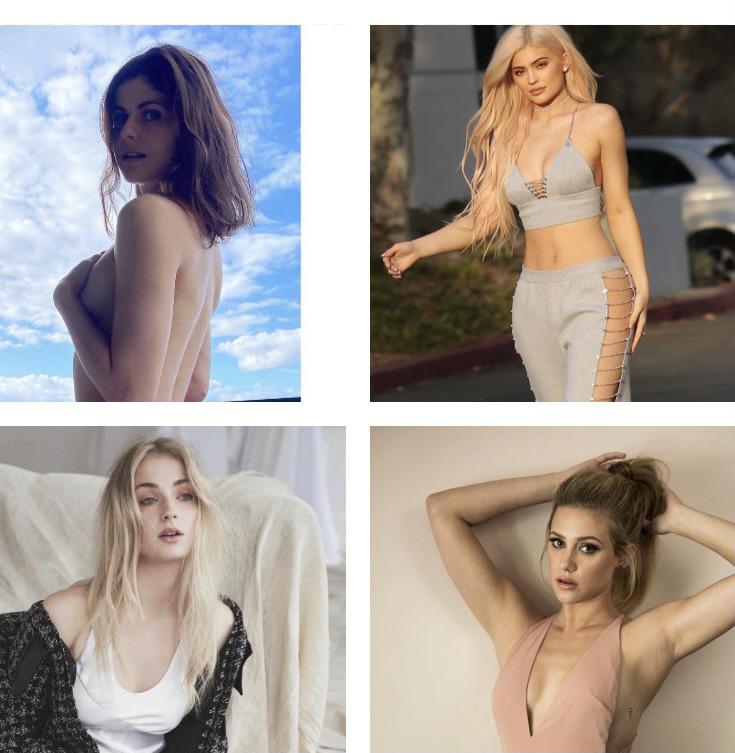 Any bi buds wanna double team Alex, Kylie, Sophie or Lili? | Scrolller