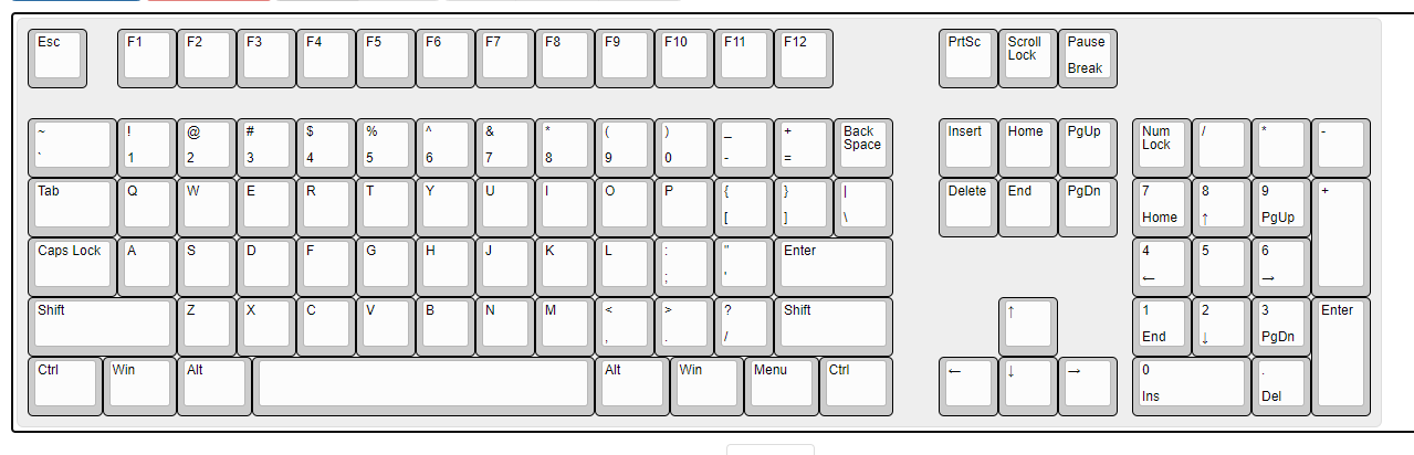 Any keyboard available that has a similar layout to this? ortholinear, full-sized. | Scrolller