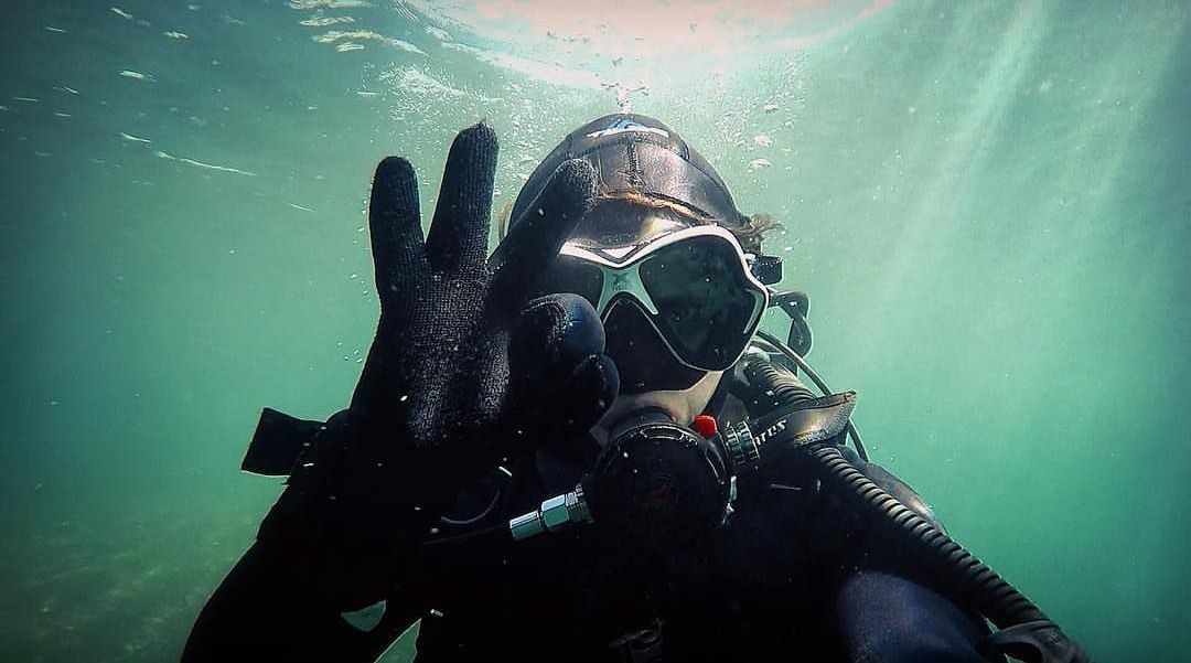 Any love for cold water diving? | Scrolller