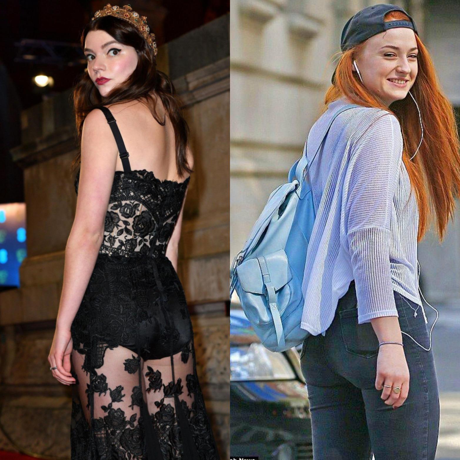 Anya Taylor Joy Vs Sophie Turner 1 You Eat Out Her Ass 2 You