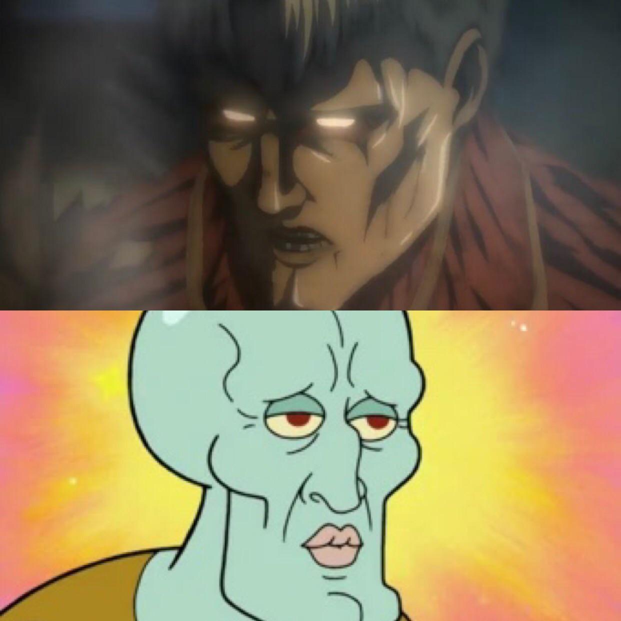 Anybody else get handsome squidward vibes from new armor Titan look? | Scrolller