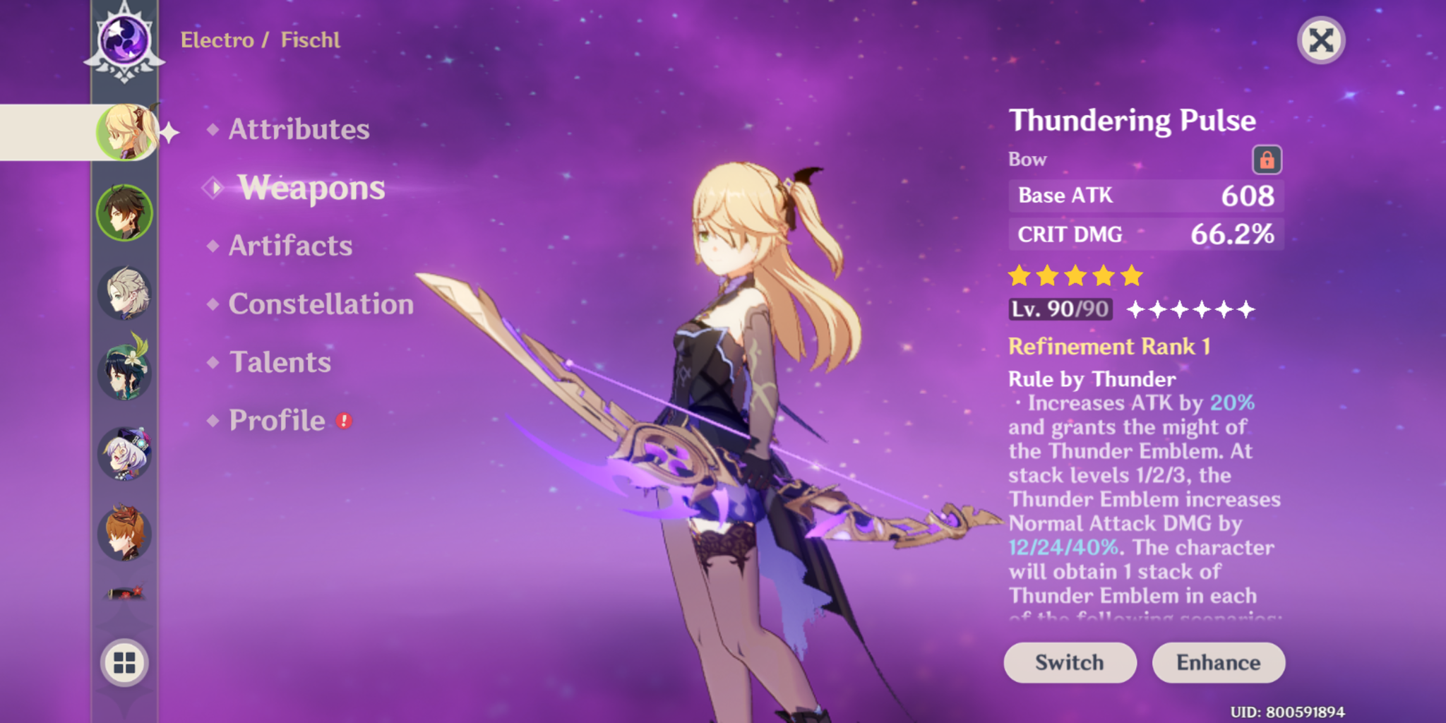 Anyone ready for Fischl's new BiS weapon? | Scrolller