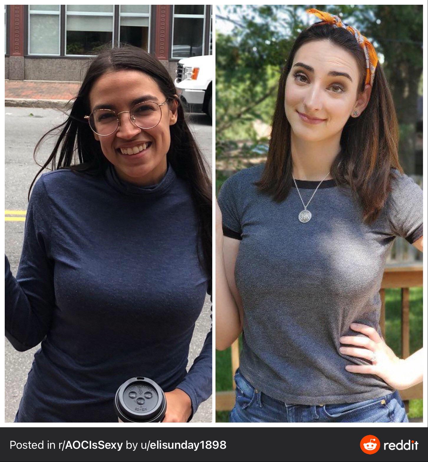AOC and Abby Shapiro both need their titties creamed. | Scrolller
