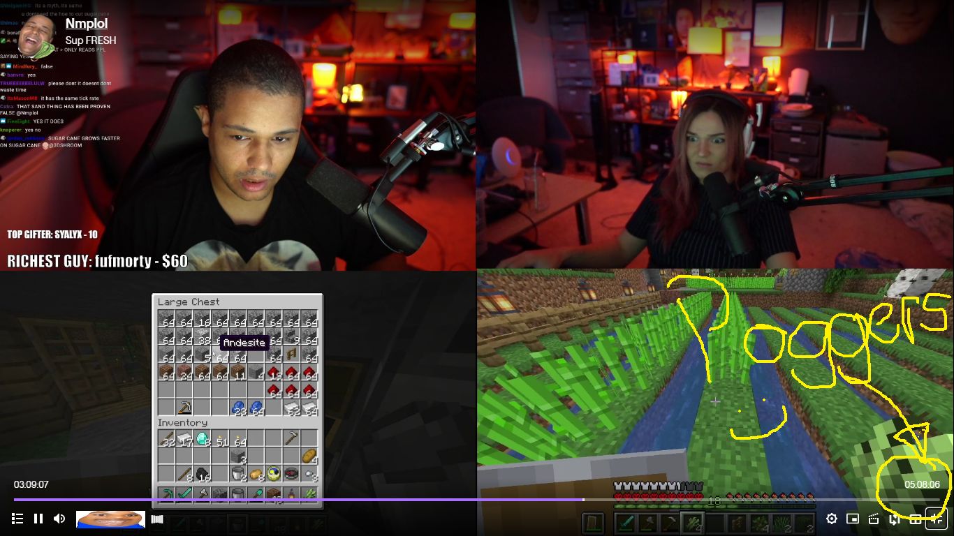 Appreciation threat for the constant 4+ hour streams | Scrolller