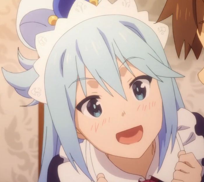 Aqua sama as a maid | Scrolller