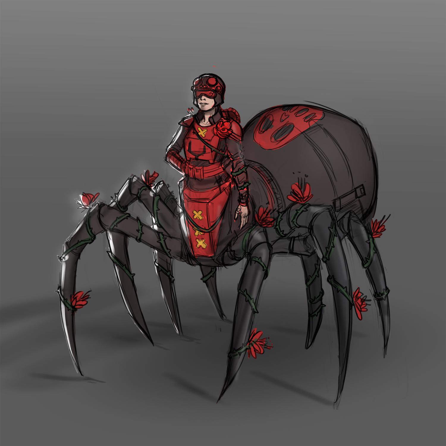 Arachnid civilian. | Scrolller