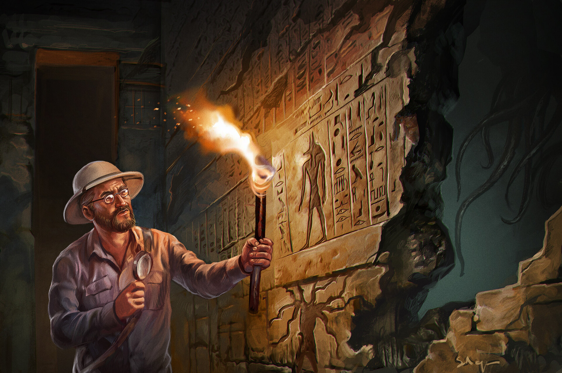 Archaeologist by Rafal Szlapa | Scrolller