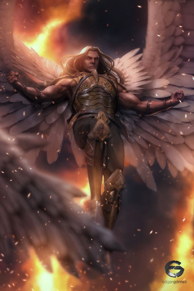 "Archangel Michael" by Edgar Gomez | Scrolller