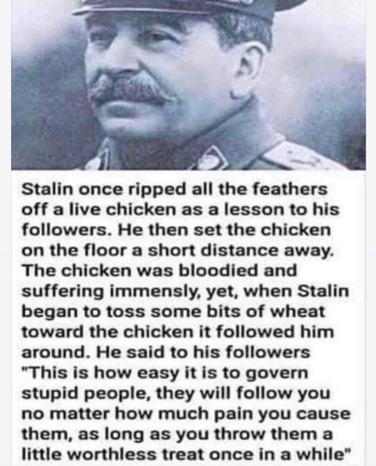 A short story from Stalin | Scrolller