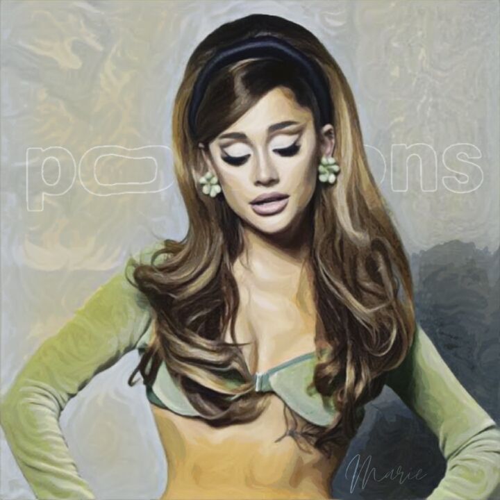 Ariana Grande digital art by me! | Scrolller