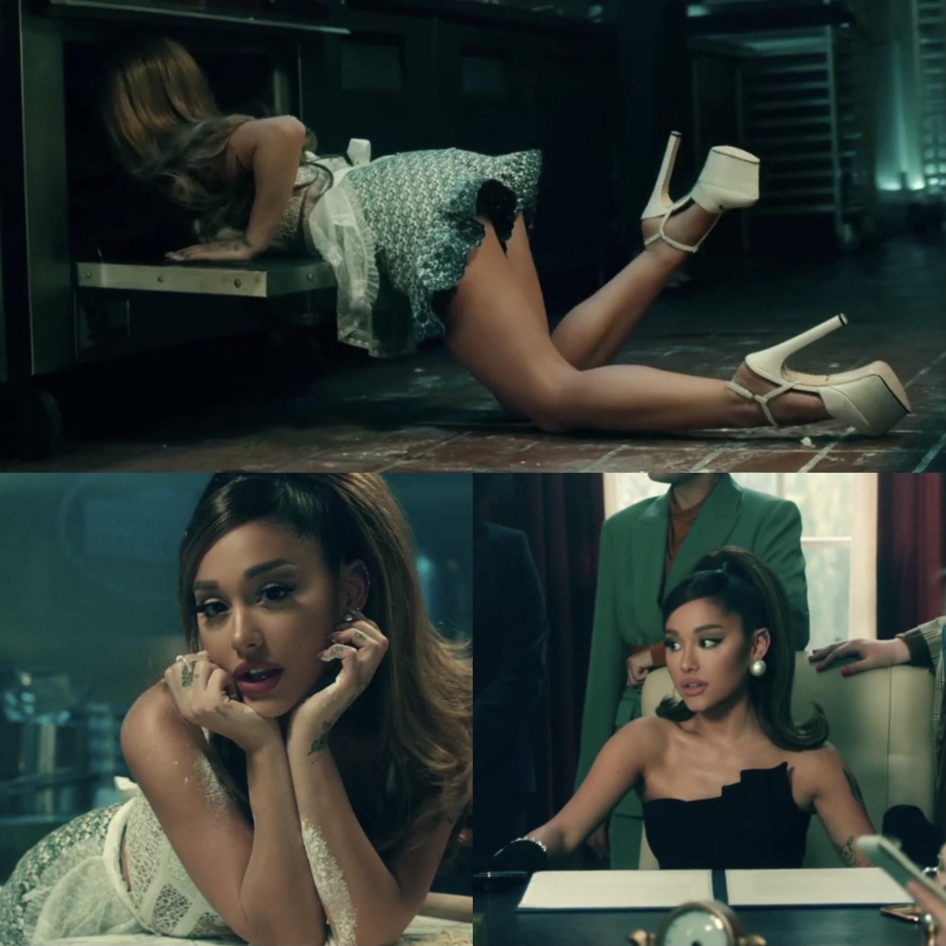 Ariana Grande In Her New Music Video Scrolller