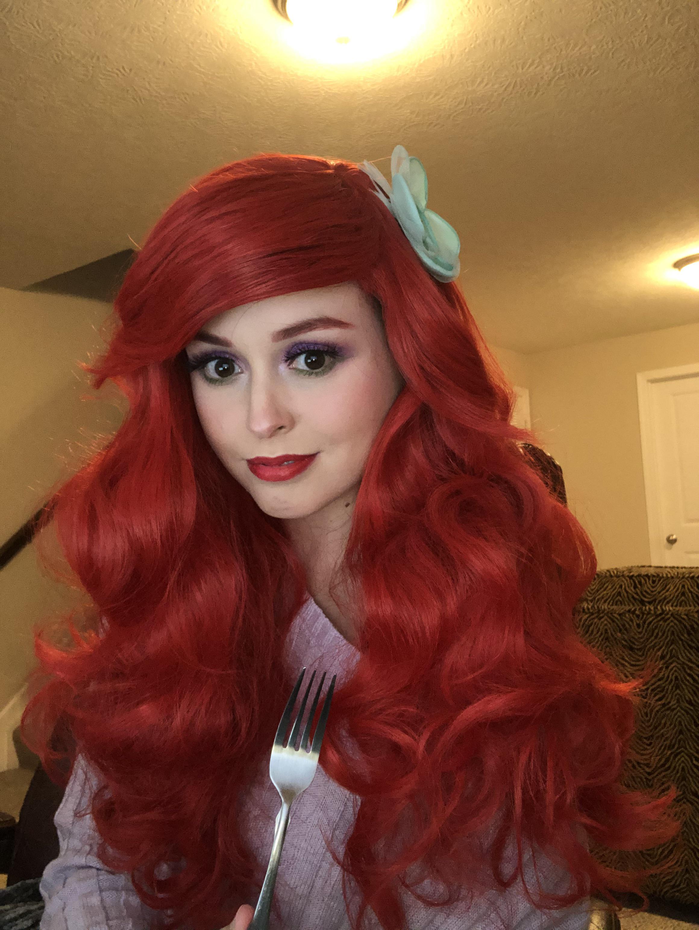 Ariel for a zoom party [self] | Scrolller