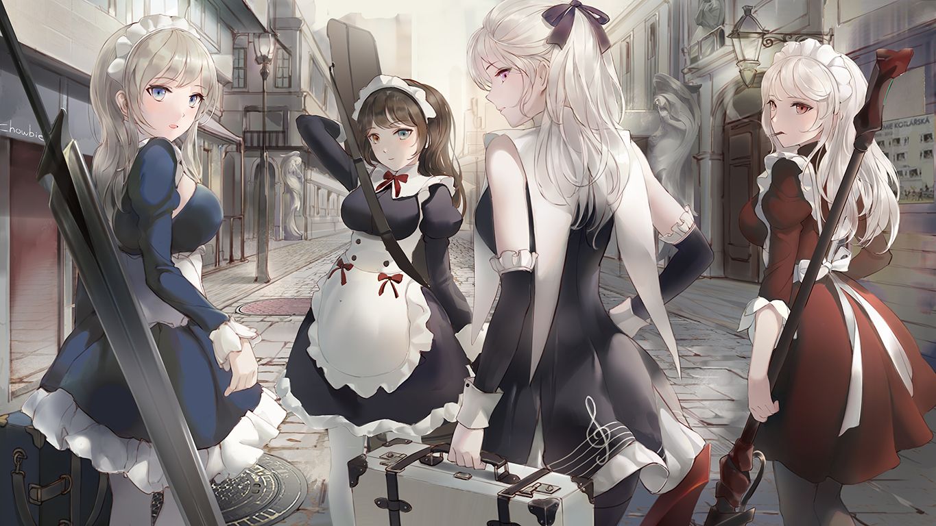 Armed maids [Original] | Scrolller