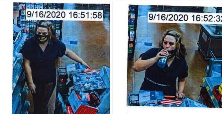 Arrested for shoplifting busted because she took off her mask | Scrolller