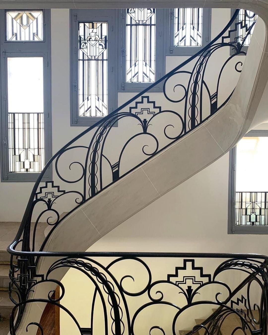 Art Deco Stairway. | Scrolller