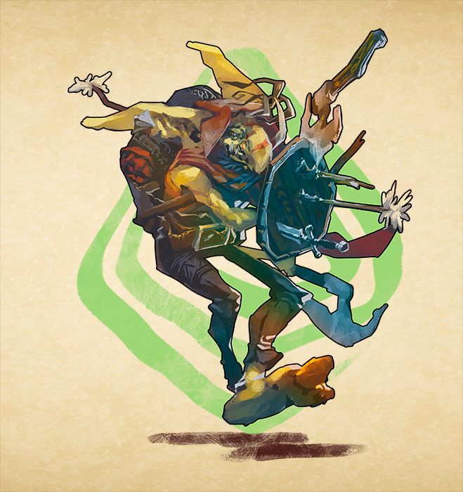 [ART] Goblin fighter [OC] | Scrolller