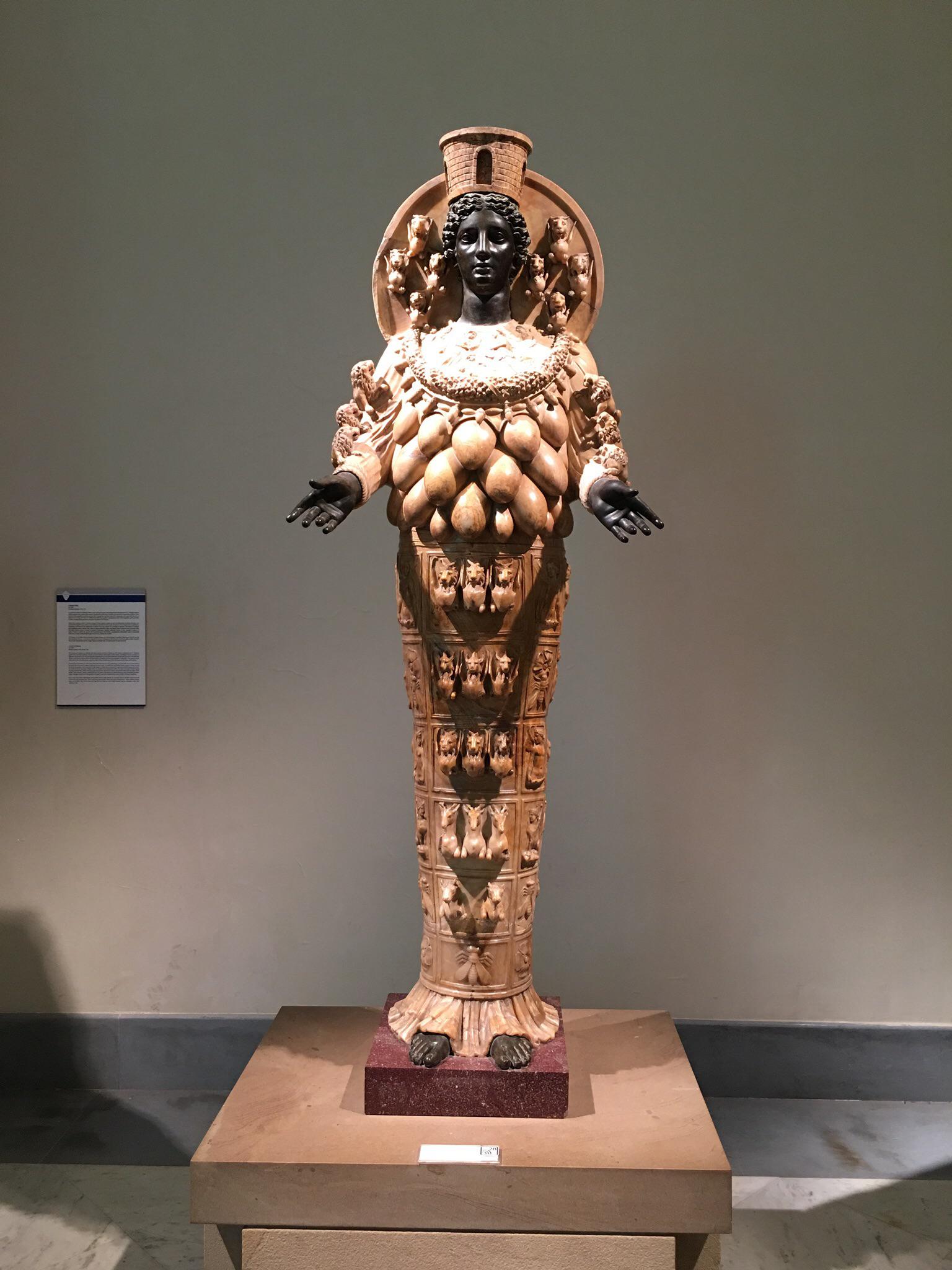 Artemis of Ephesus - Naples Museum | Scrolller
