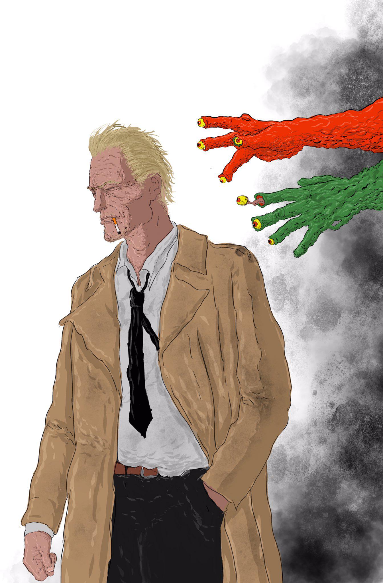 [Artwork] John Constantine, by Iain Laurie | Scrolller
