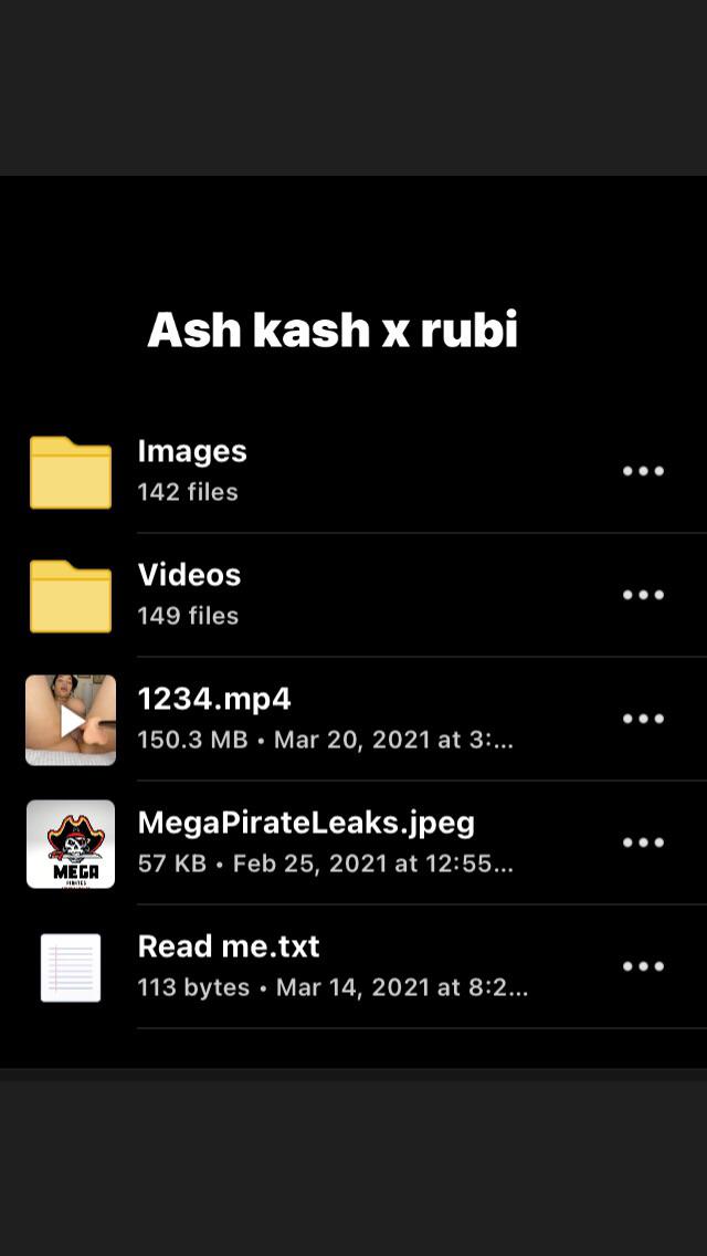 Ash kaash X rubi mega for 8$ | Scrolller