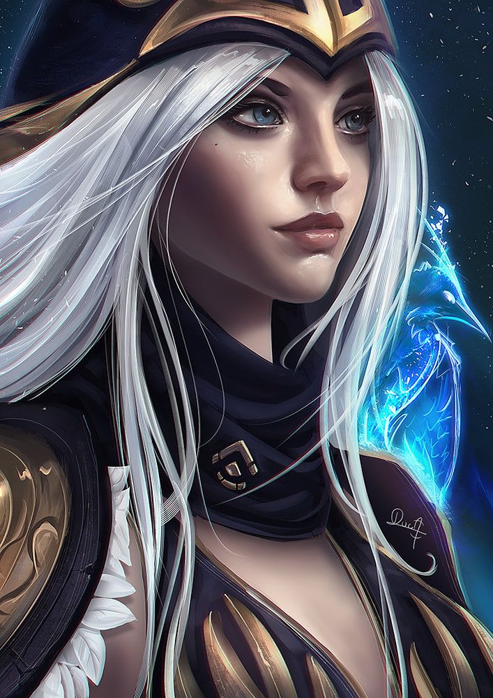 "Ashe" by Rudy Duca | Scrolller