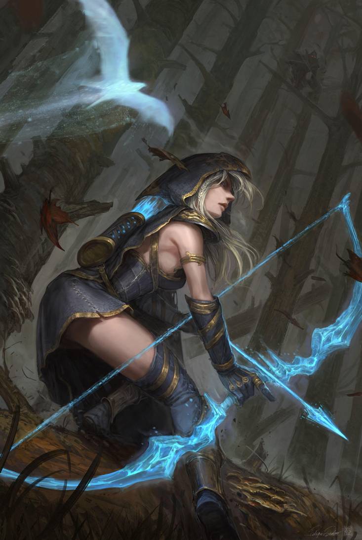 Ashe Hawkshot by Felipe Escobar Bravo | Scrolller