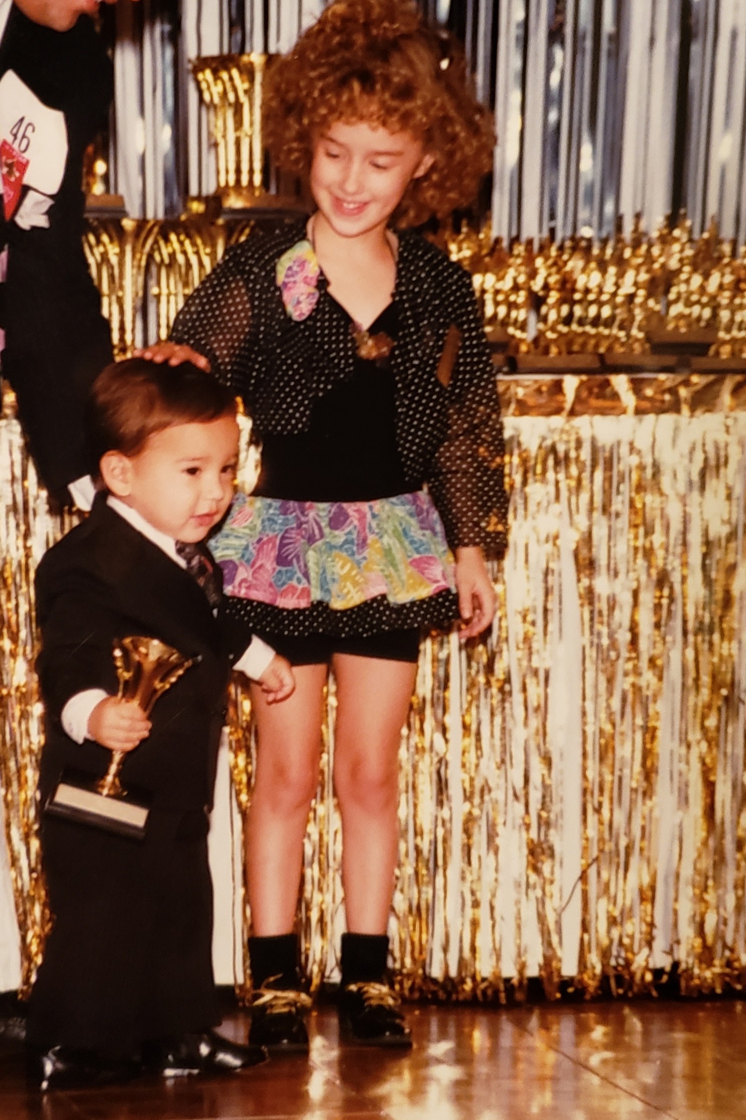 Ashley Johnson with my bf circa 1990-1991 | Scrolller