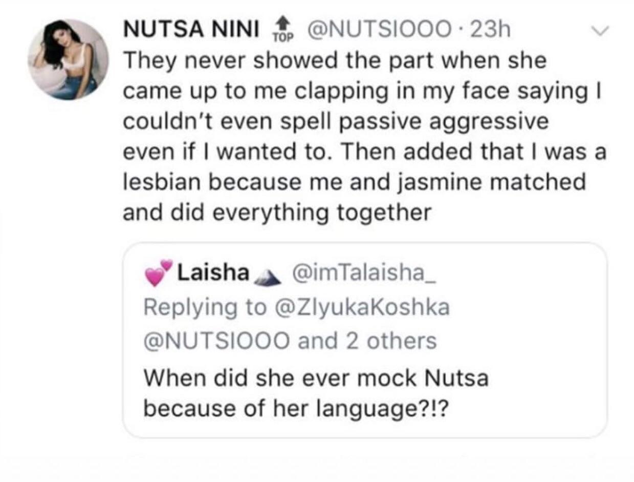 Asia & Nutsa drama cont’d... | Scrolller
