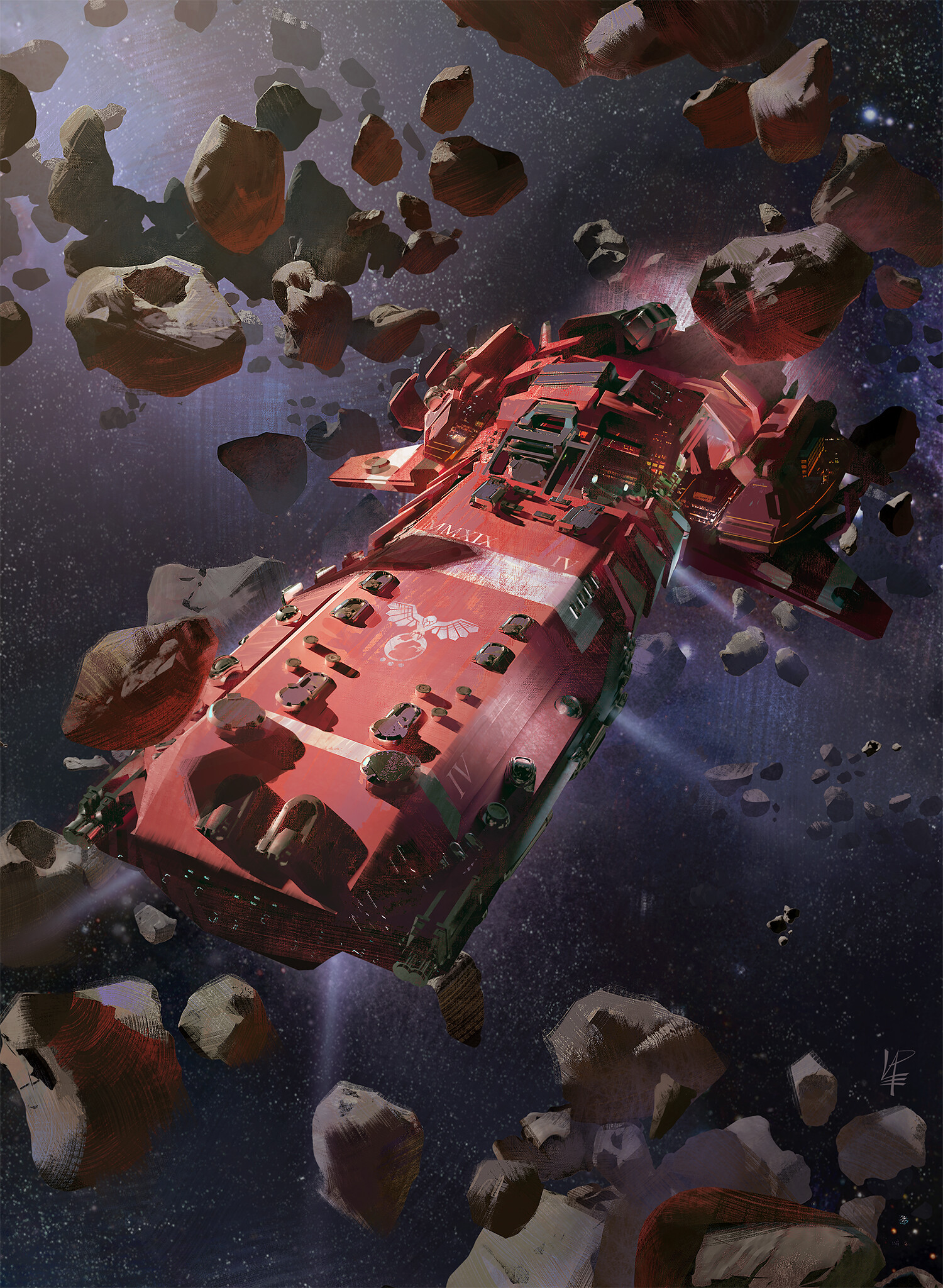 Asteroids by Logan Preshaw | Scrolller