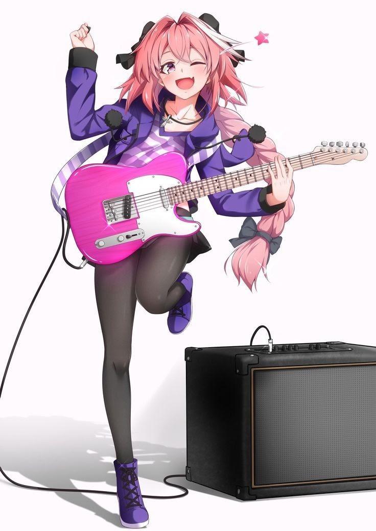 Astolfo and his guitar | Scrolller