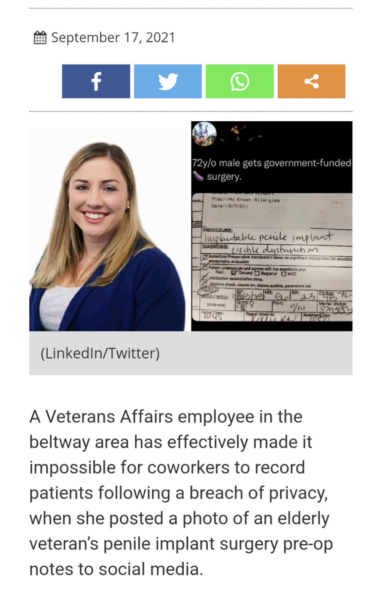 At least she was fired | Scrolller