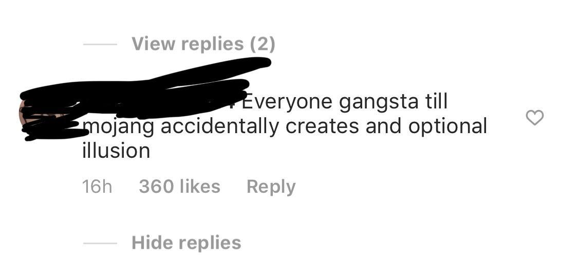 At least the illusion is optional | Scrolller