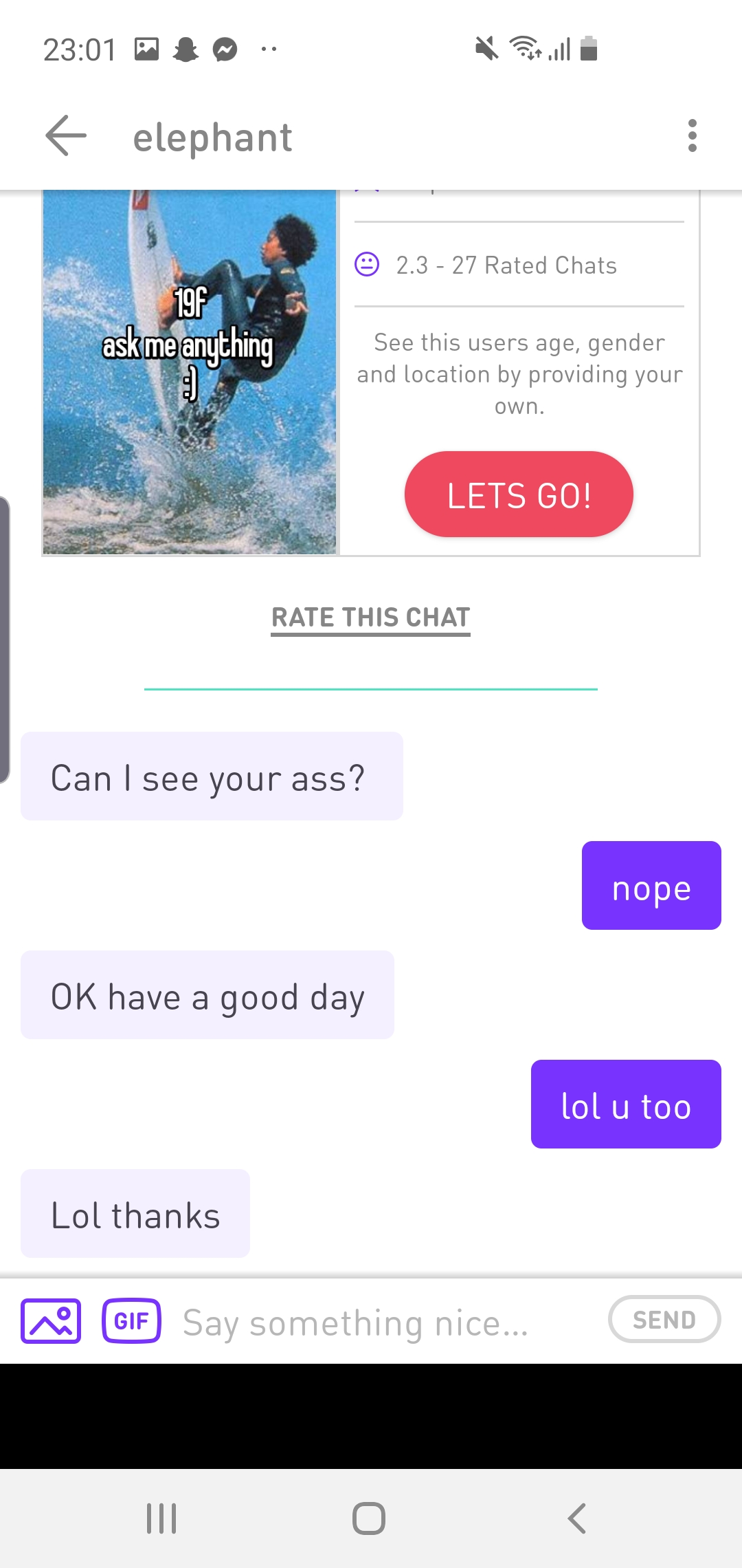 at least they're polite | Scrolller