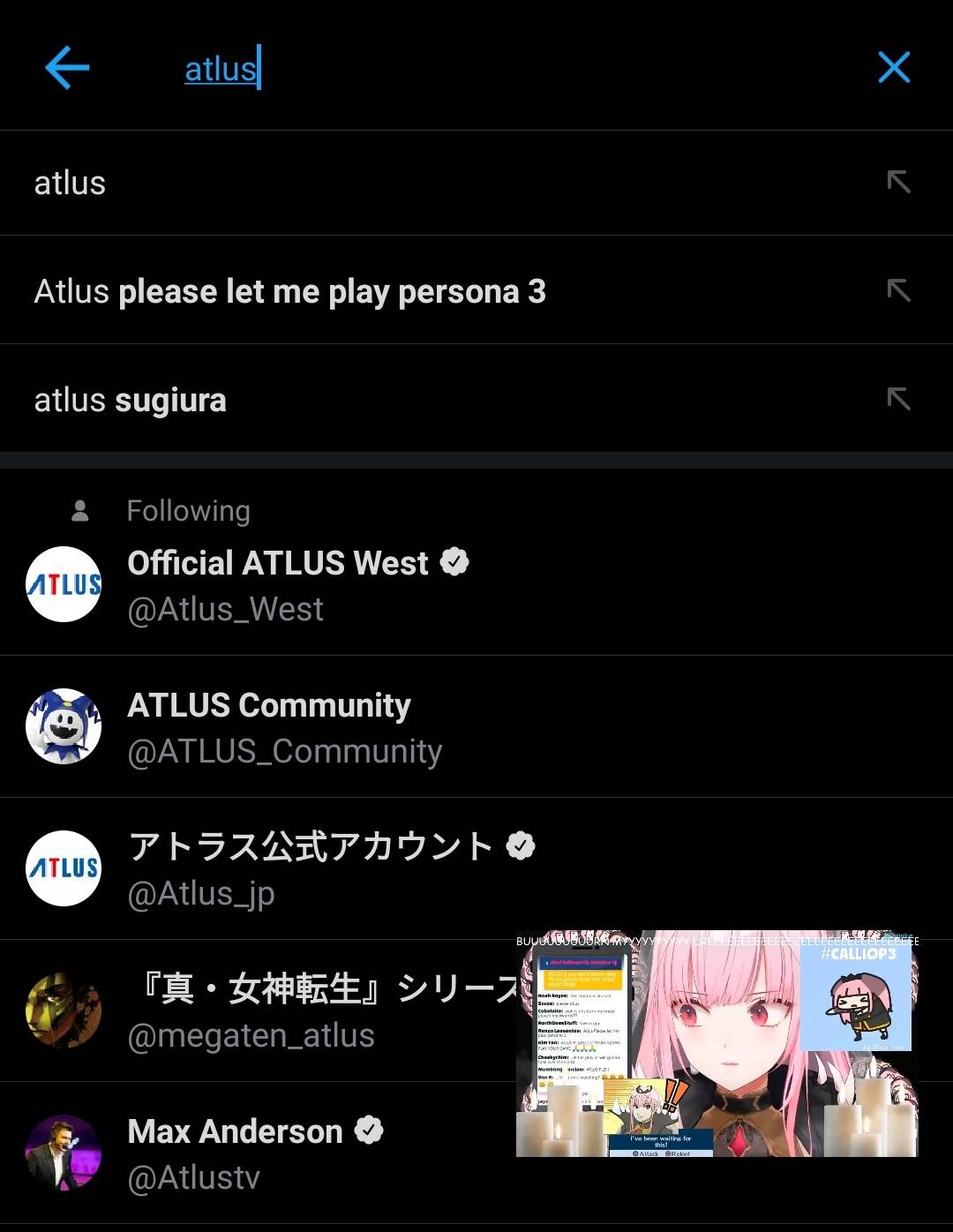 'atlus please let me play persona 3' | Scrolller