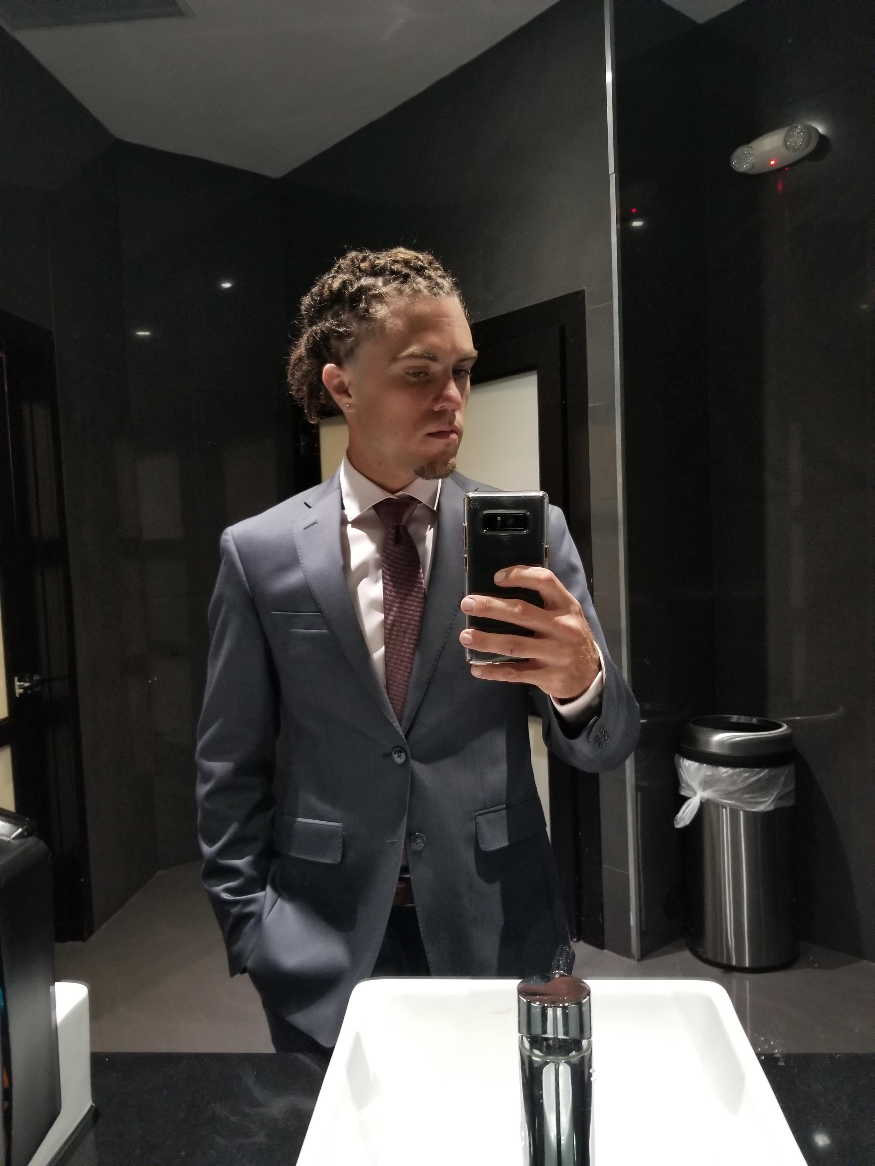 Attempt at classy with dreads | Scrolller
