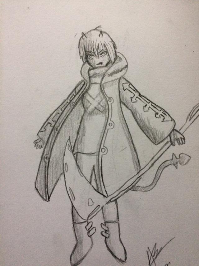 Attempting to draw Scarlet | Scrolller