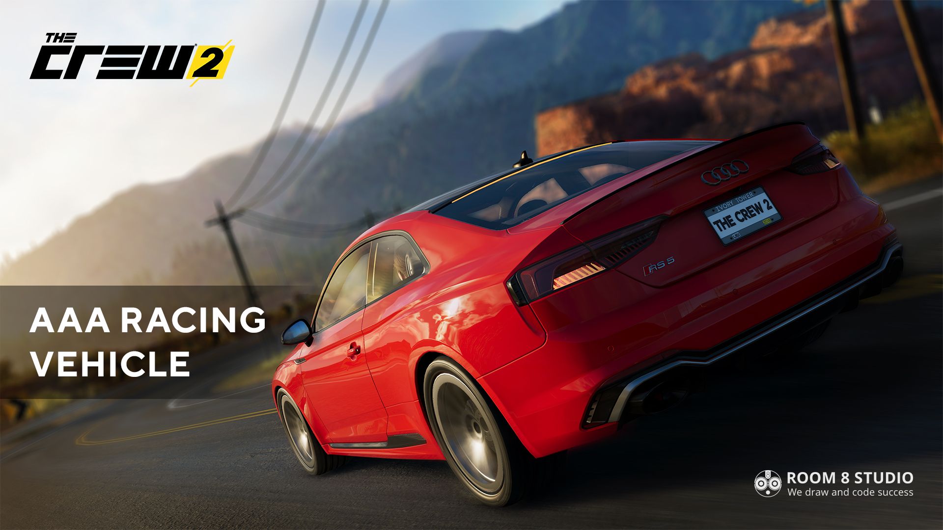 Audi RS5 Coupe | The Extremely Cool AAA Vehicle Room 8 Studio Created For The Crew 2 Game ...