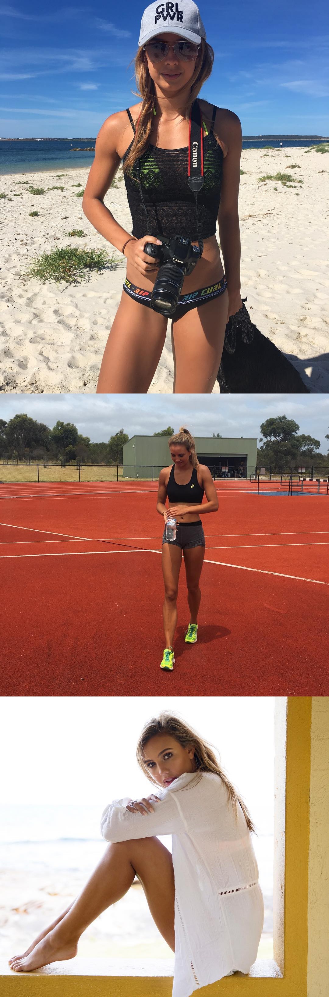 Australian triple jumper Tay Clark | Scrolller