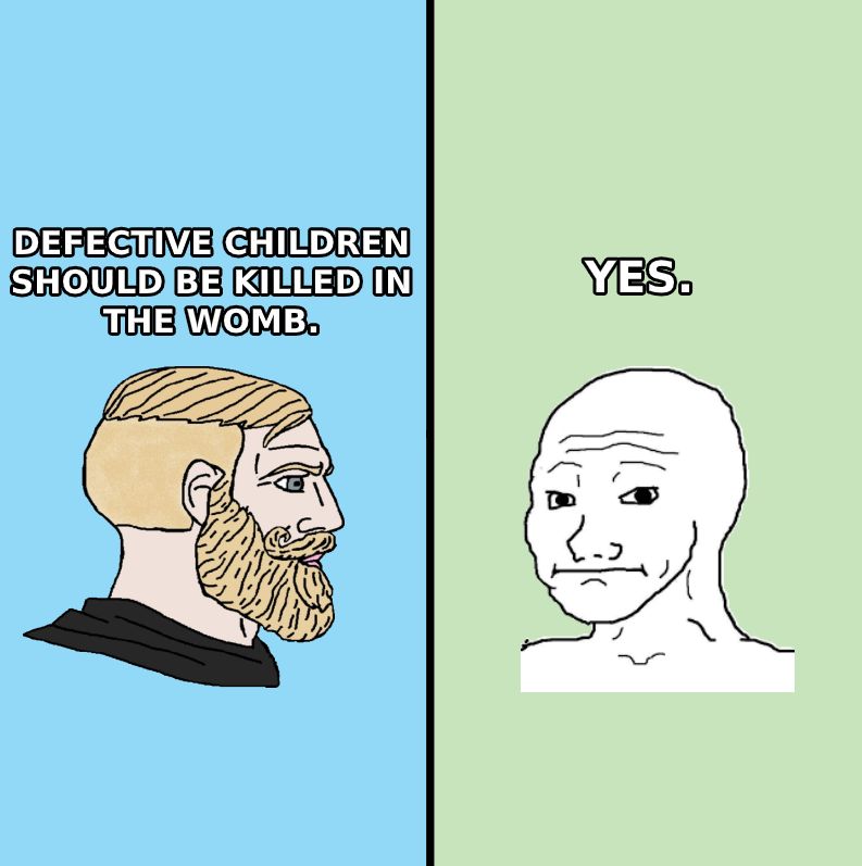 AuthRight and LibLeft achieve unity in... eugenics? | Scrolller