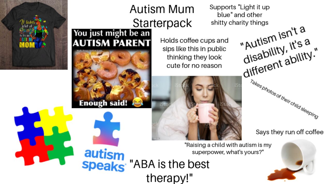 Autism Mum starter pack. | Scrolller