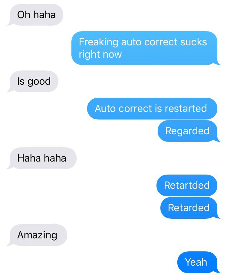 Auto correct must be regarded | Scrolller