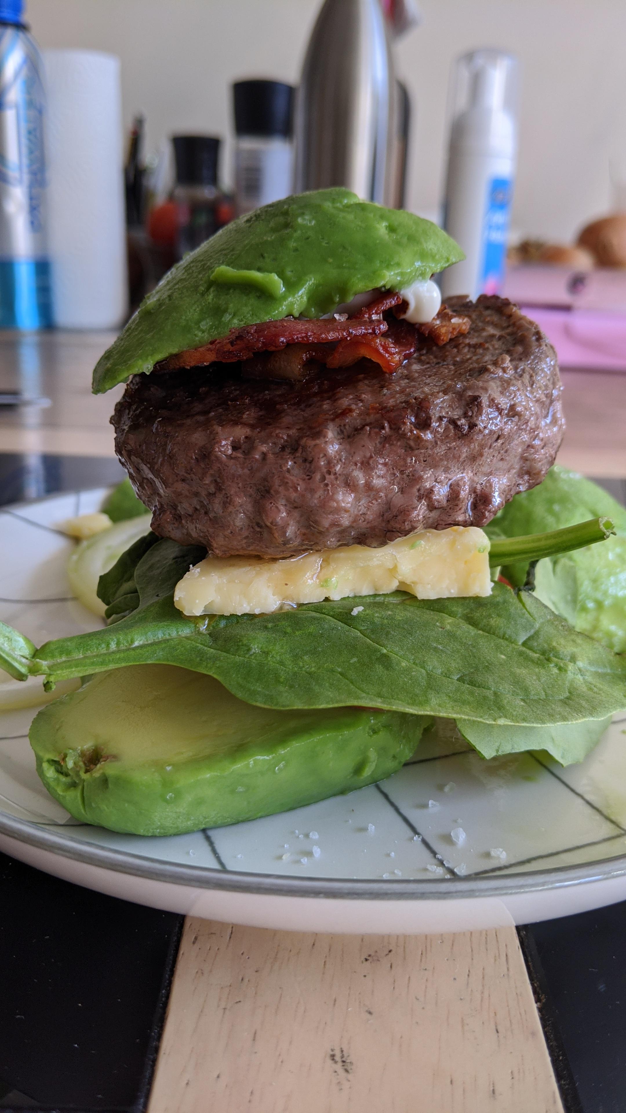 Avocado cheddar burger? | Scrolller