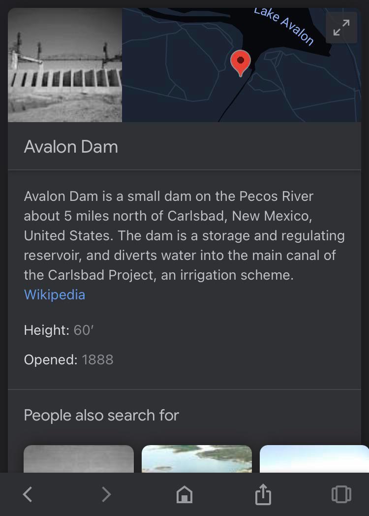 Avalon dam in real life | Scrolller