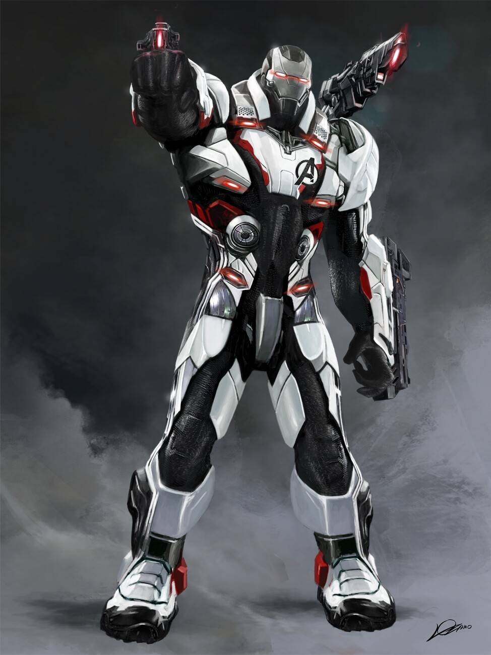 Avengers: Endgame - War Machine by Alexander Lozano | Scrolller