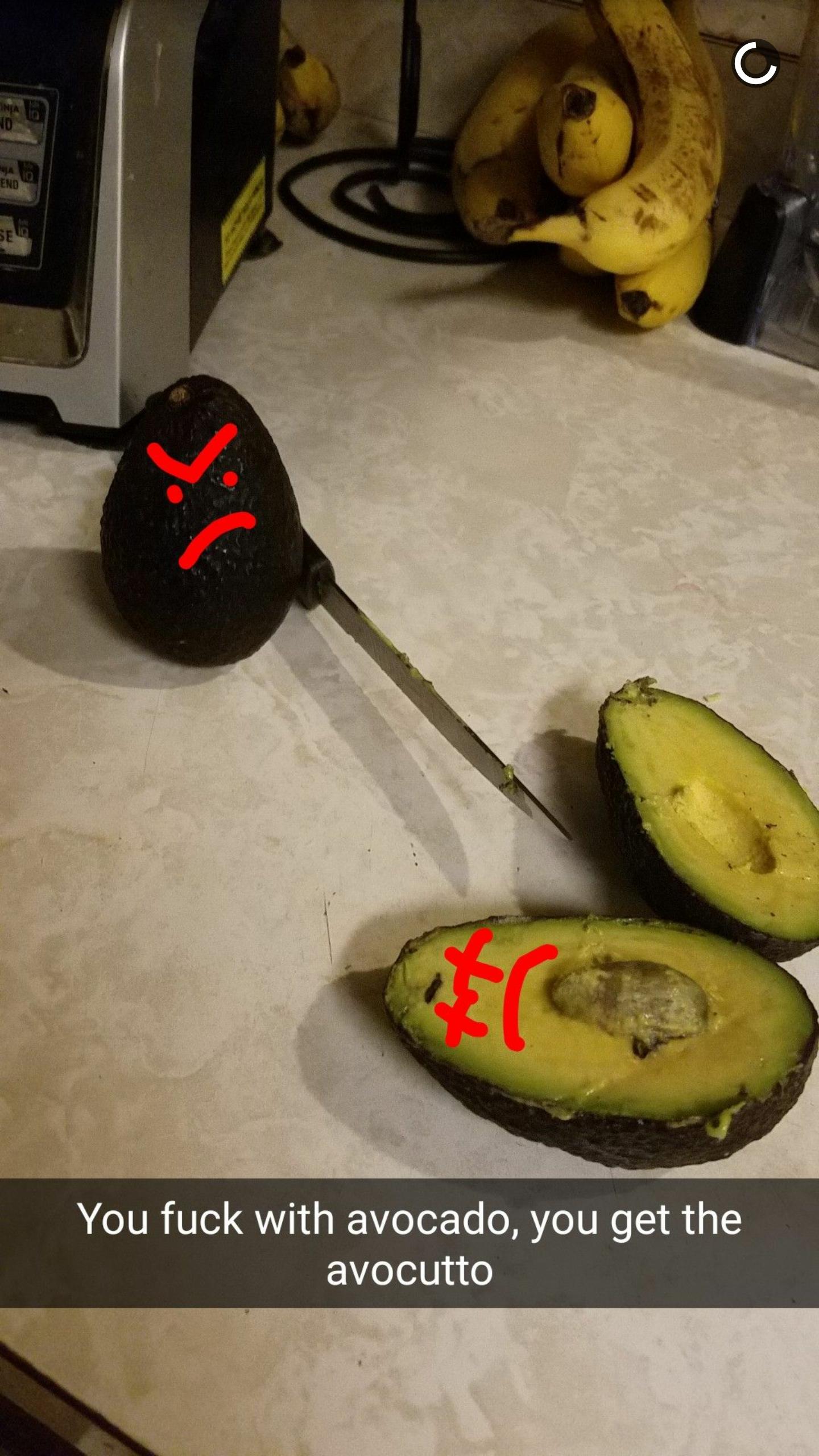Avocado gone bad. | Scrolller