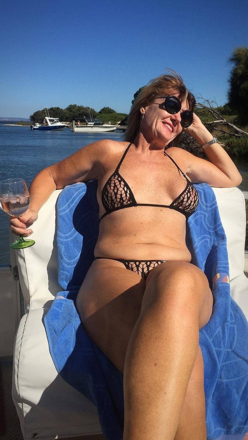 Awesome mesh bikini set from either Wicked Weasel or Malibu Strings | Scrolller